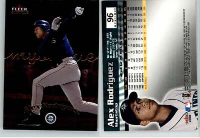 Alex Rodriguez 2000 Fleer Mystique #96 Mariners | eBay
