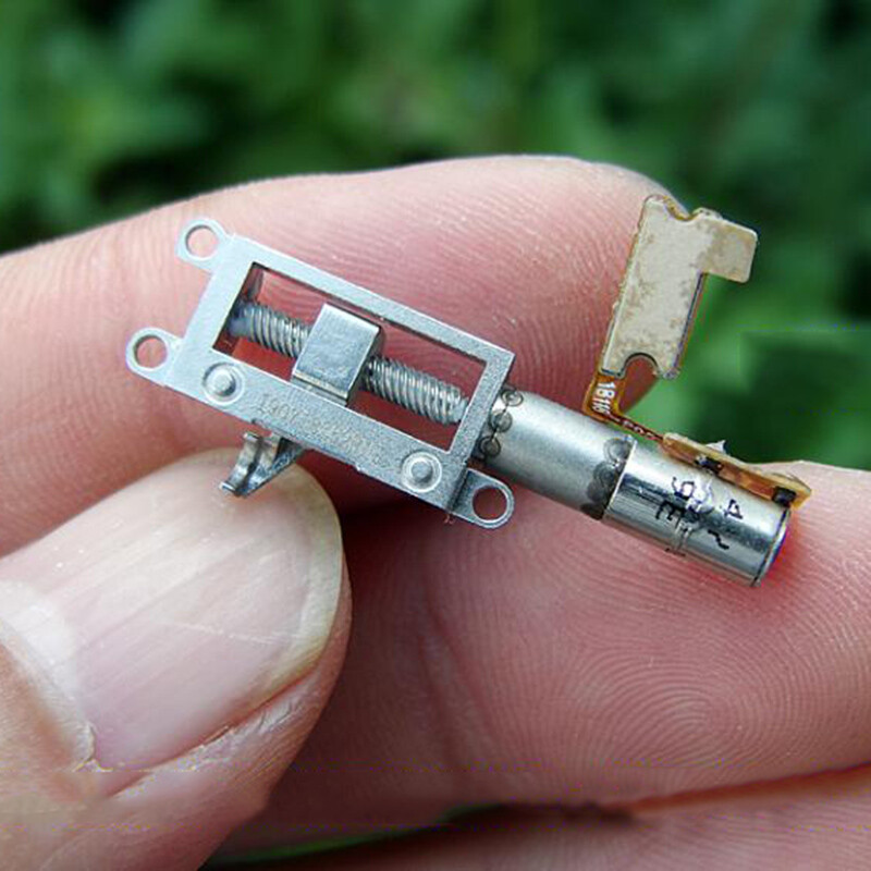 Micro Mini 4mm 2-Phase 4-Wire Planetary Gear Stepper Motor Linear Screw ...