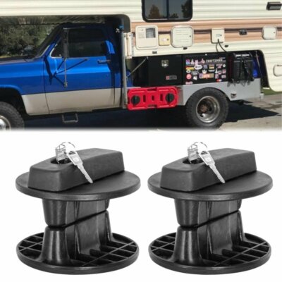 30L Fuel Gas Tank Mount Bracket Lock Jerry Can Container Gasoline Pack ...