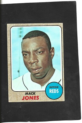 1968 Topps MLB # 353 Mack Jones | eBay