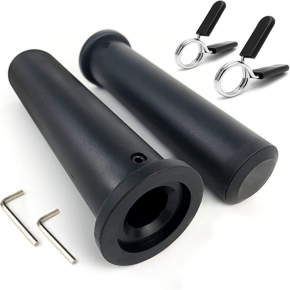 Olympic Adapter Sleeve (2 PCS), Contains 2 Spring Barbell Rings ...