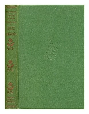 MONRO, HAROLD (1879-1932). MONRO, ALIDA Poesia del XX secolo: un ...