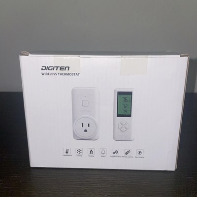 WTC100 Wireless Temperature Controller Digital Plug-in Thermostat ...