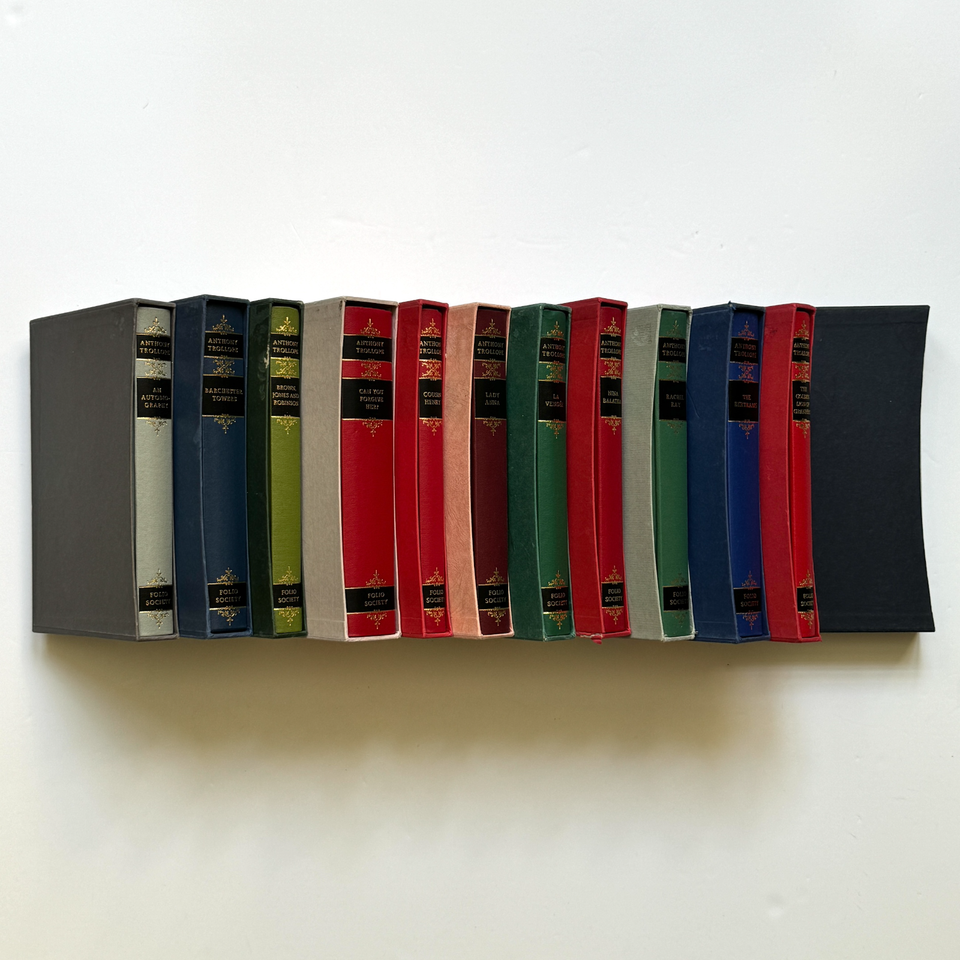 Folio Society Anthony Trollope Bundle (12 Books W/Slip Cases) Job Lot ...