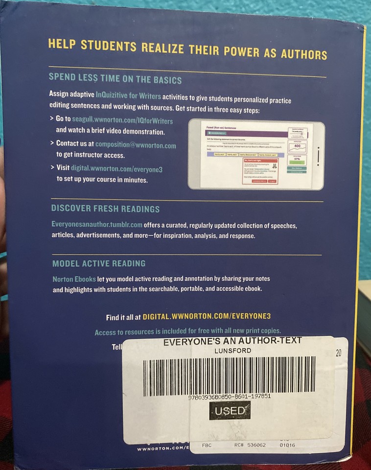 Everyone's an Author by Lisa Ede, Carole Clark Papper, Michal Brody ...