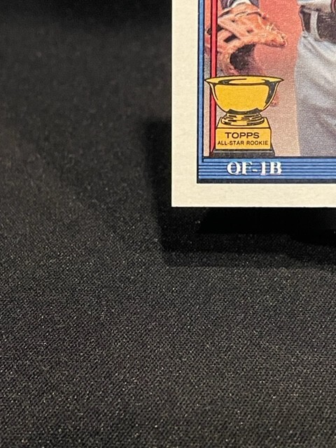 1991 Topps DAVID JUSTICE RC All-Star Rookie Card #329 GEM-MINT Super ...