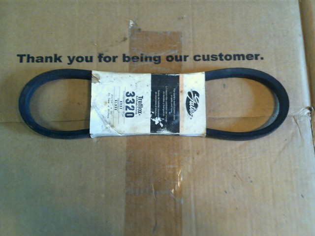 Gates 3320 Truflex Belt 5l320 6932 for sale online | eBay