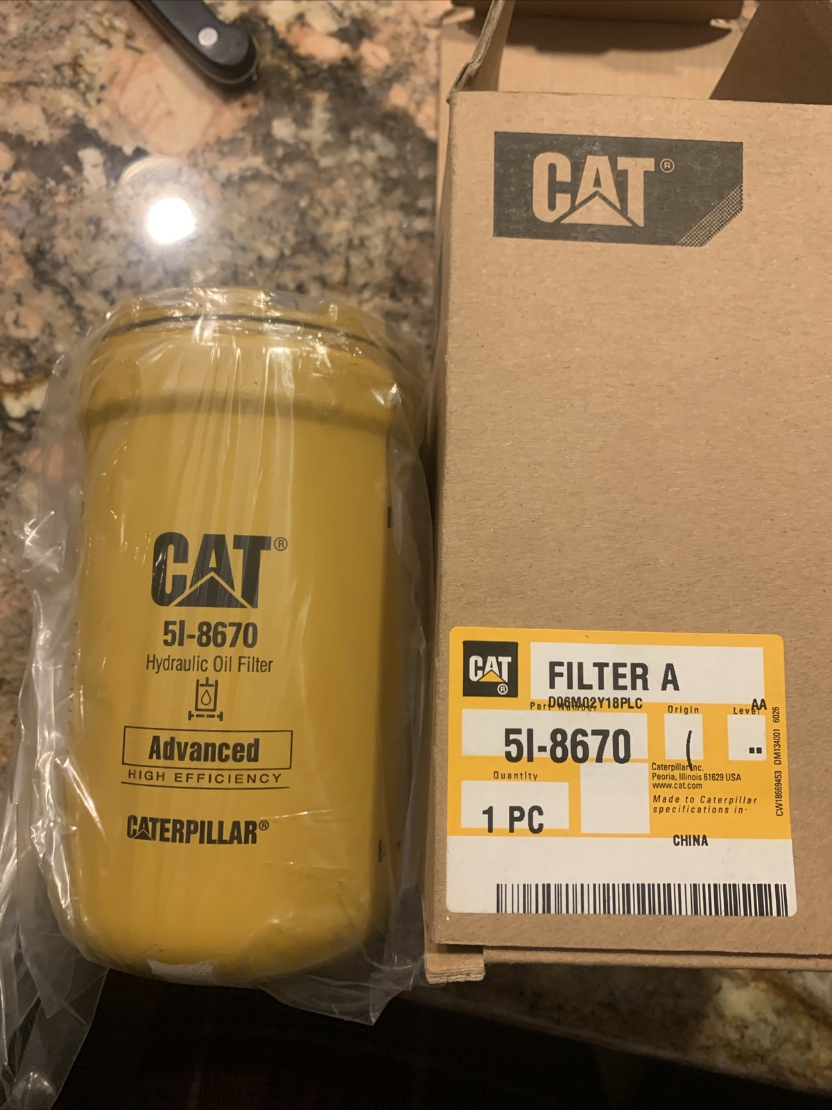 CAT 5I-8670 Hydraulic Filter for sale online | eBay