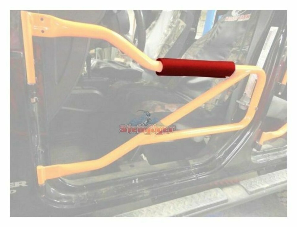 Steinjager Front Tube Door Arm Rests-Red, for Wrangler JK; J0046098 | eBay
