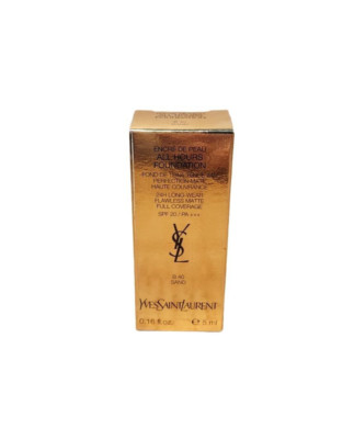 Yves Saint Laurent All Hours Foundation YSL B 40 Sand (.16 oz) SPF 20 ...