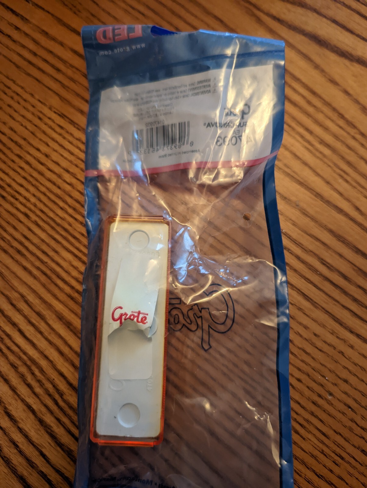 GRATE 47093 MARKER AMBER *NEW | eBay