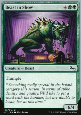 MTG Magic the Gathering Beast in Show (103c/288) Unstable NM | eBay