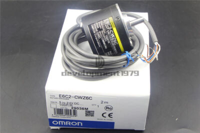 1Pc Omron Rotary Encoder E6C2-CWZ6C 100P/R 5-24VDC New | eBay