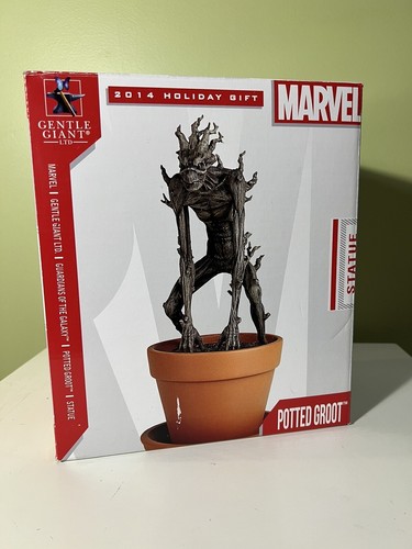 Gentle Giant Potted Groot Guardians of the Galaxy Statue 2014 Holiday ...