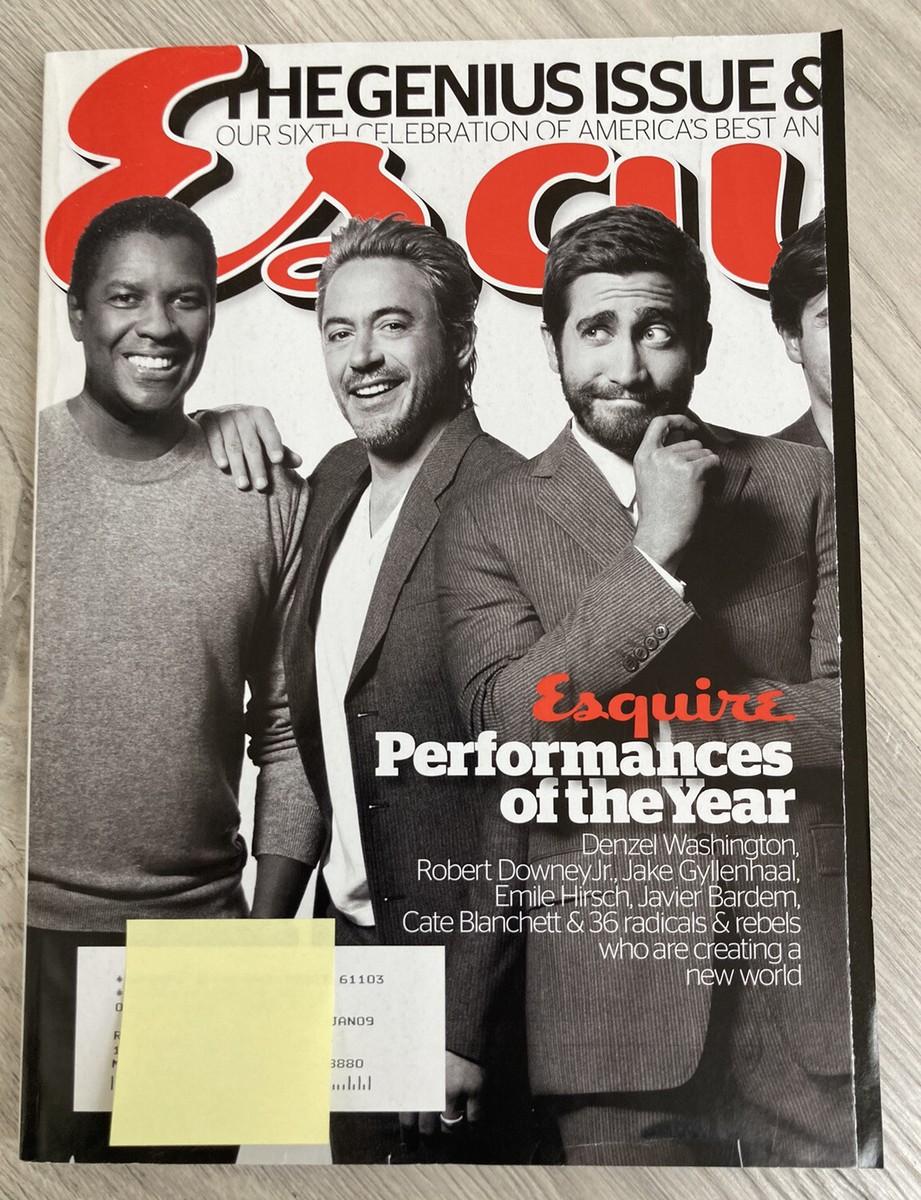 Robert Downey Jr Esquire