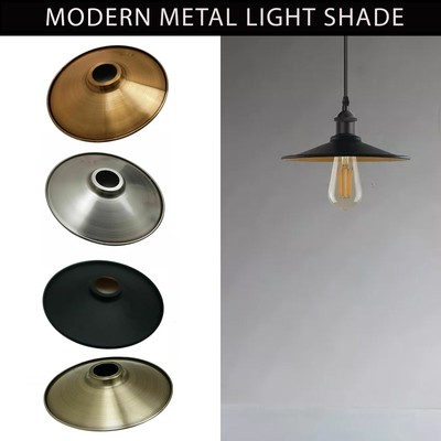 Vintage Retro Lampshade Ceiling Light Shade Easy Fit Pendant Metal Lamp ...