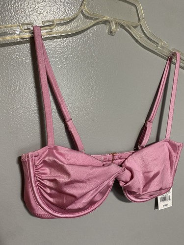 Shade & Shore Light Lift Pink Removable Pads Bathing Swim Suit Top Size ...