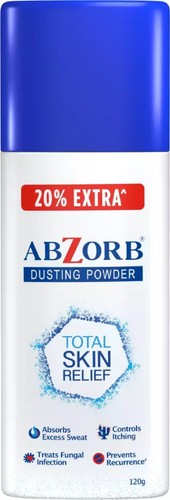 Abzorb Anti Fungal Dusting Powder ( 120g X 3) Fungal Infections. Rash ...