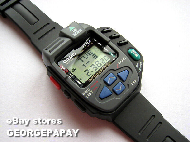 NEW Vintage NOS 1994 CASIO 🔴 JG-100C LCD Infra Beamer Game NEW Vintage NOS 1994 CASIO 🔴 JG-100C LCD Infra Beamer Game