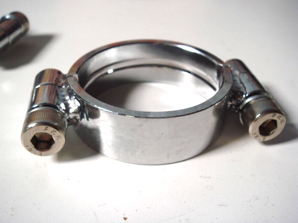 Harley Intake Manifold Clamp Set Panhead Shovelhead Heavy Duty V-Twin ...