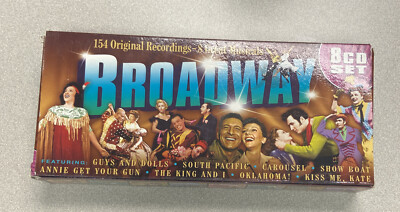 Broadway Musicals: 8 Great Musicals 154 Original Recordings (8-CD Box ...