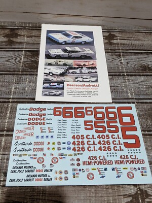 Plastic Performance Products Pearson Andretti Cotton Owens Nascar Model ...