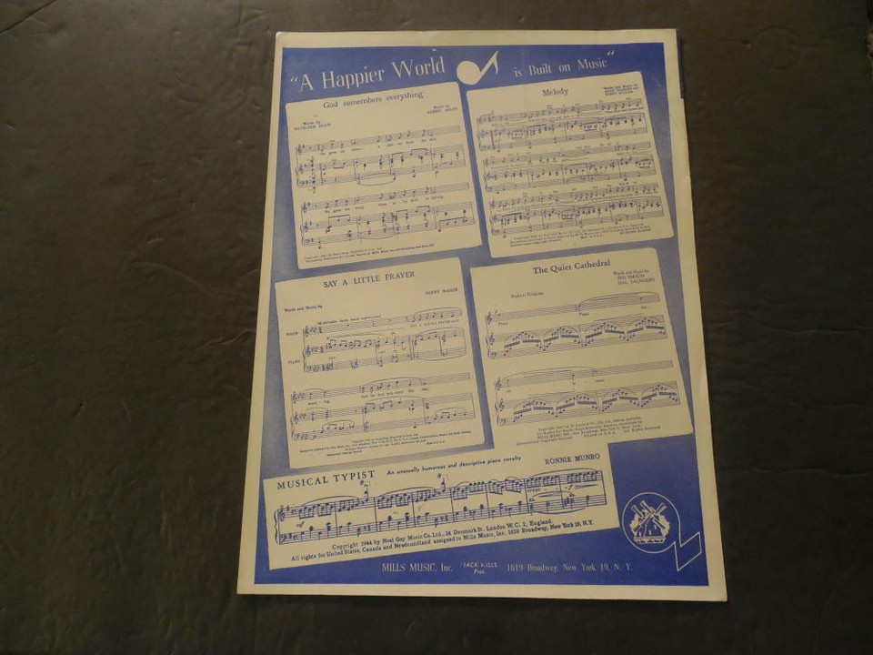 That's My Desire Sheet Music Carroll Loveday, Helmy Kresa; Jack Owens ...