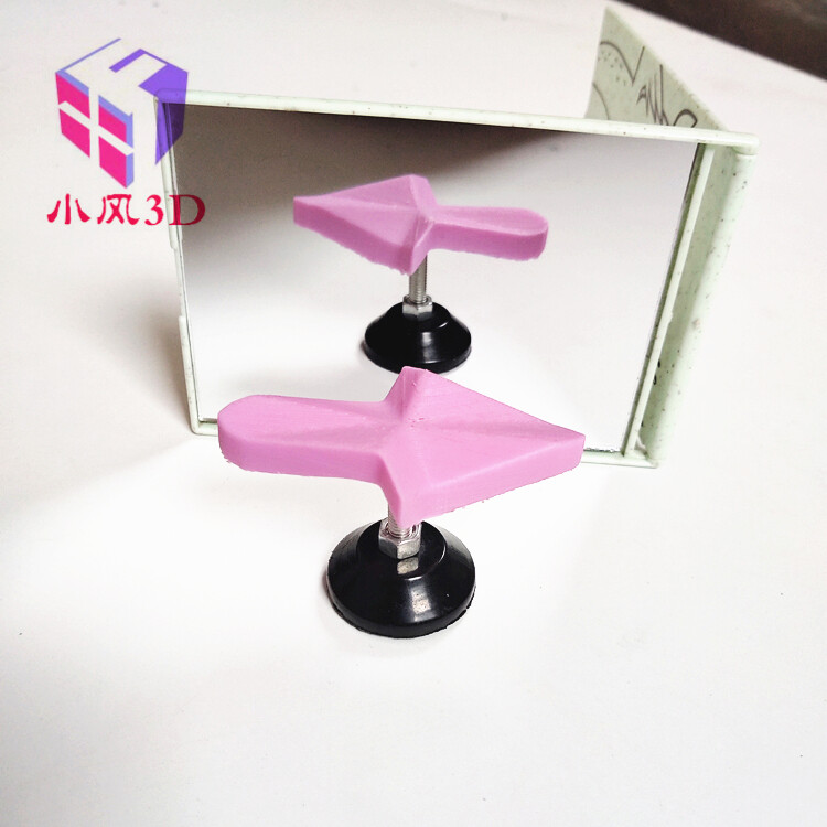 3D printing optical illusion always pointing right arrow white mirror ...