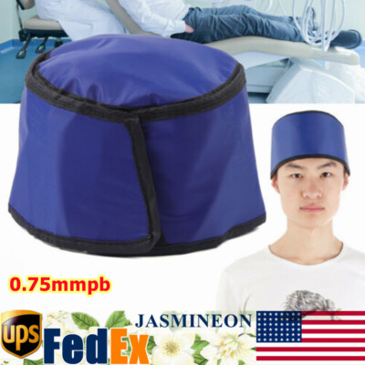 Radiation 0.75mmpb Protection Head Shield Lead Hat X-Ray Lead Cap CT ...