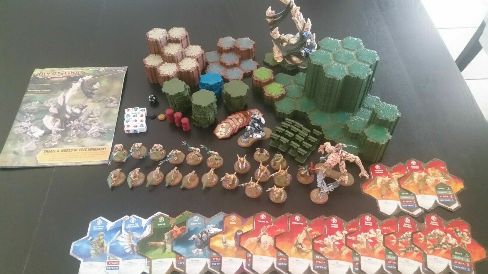 Heroscape Swarm of the Marro Board Game -100% Complete, VGC- Master Set ...