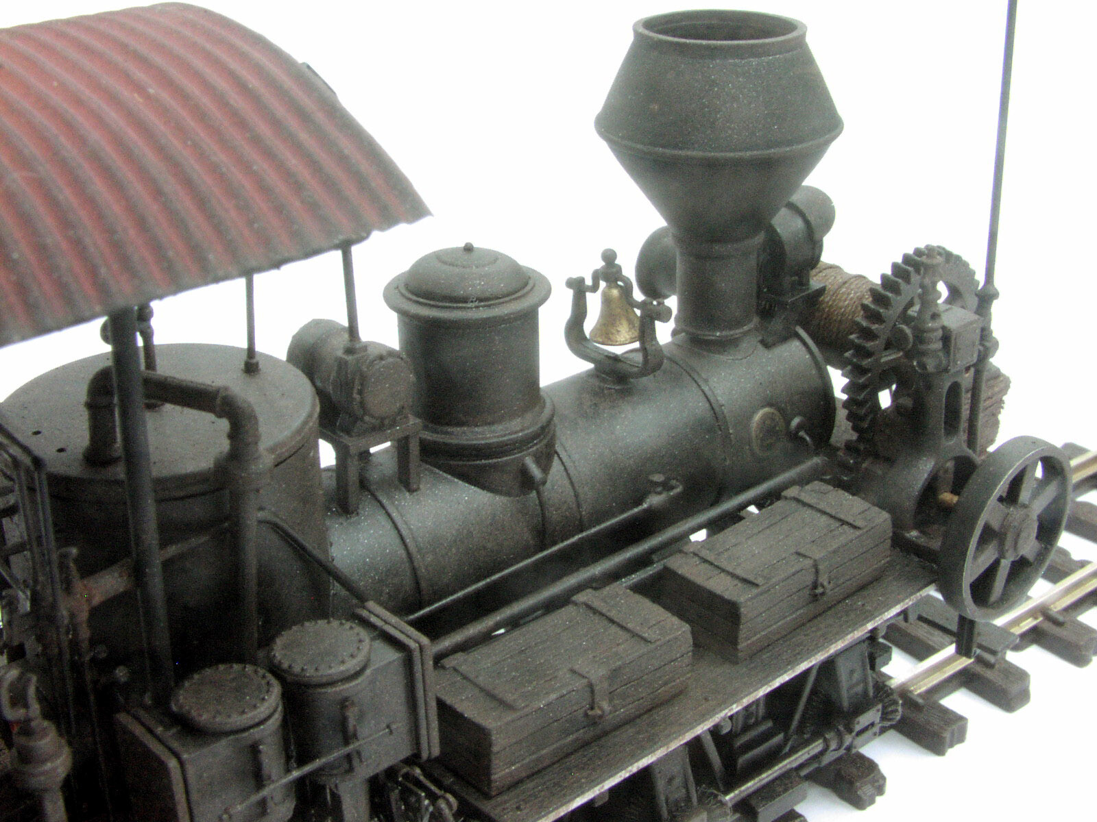 O/On30 Steam Locomotive Dress-up Kit (23 Piece Metal kit suits many ...