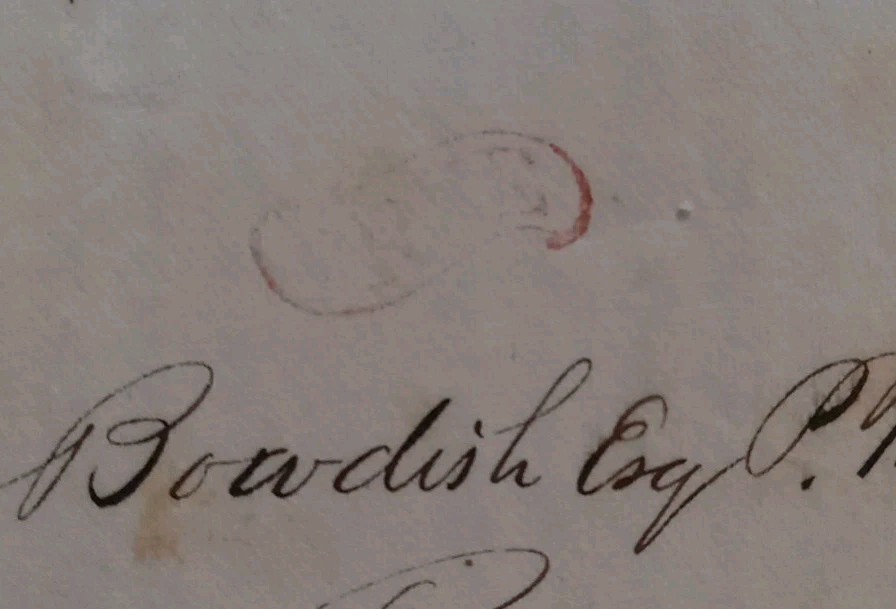 S32# Old **1834** Stampless Cover/ Formal Court Letter **Premium Piece | eBay