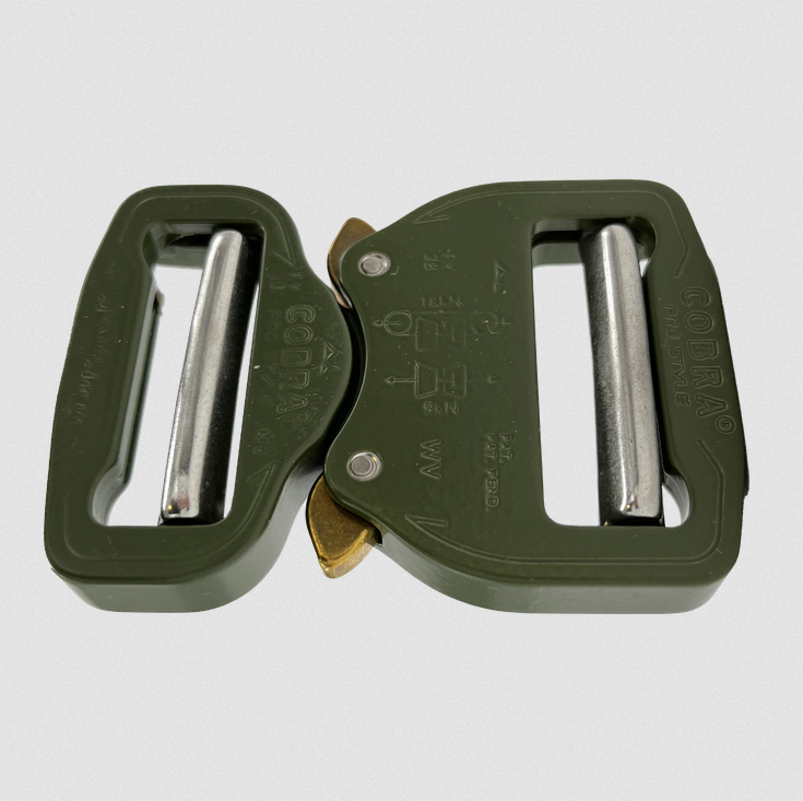 AustriAlpin Cobra Buckle PRO STYLE 9kN - FY38LVV - Olive Green Buckle ...