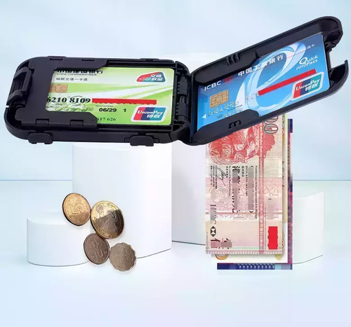 Slim Mint Wallet Ultra-Thin RFID-Blocking, AS-SEEN-ON-TV, ID Theft ...