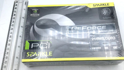 Nvidia Sparkle PC GeForce PCI Graphics Card 8400GS, 256MB, DDR3, 700038 ...