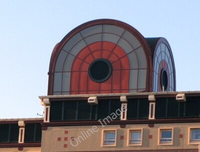 Photo 6x4 Detail, tower block Motherwell One of the Muirhouse towers ...