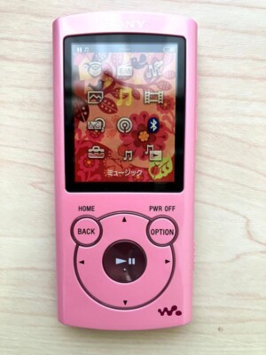 Sony Walkman NW-S764 S Series MP3 8GB Digital Media Player Pink | eBay