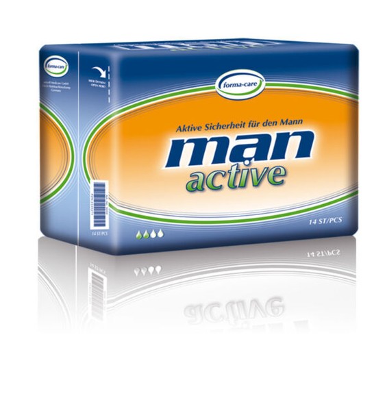 FormaCare Active Man Incontinence Pads for Men - Pack of 14 for sale ...