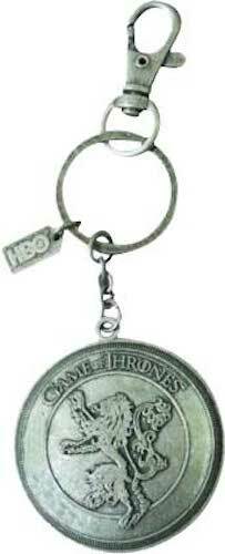 Game of Thrones House Lannister Shield Keychain NEW keyring key ring ...