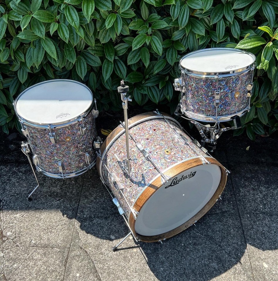 18x62" Drum Wrap 0.5mm Musical Instrument Deco Sheet Abalone Seashell ...