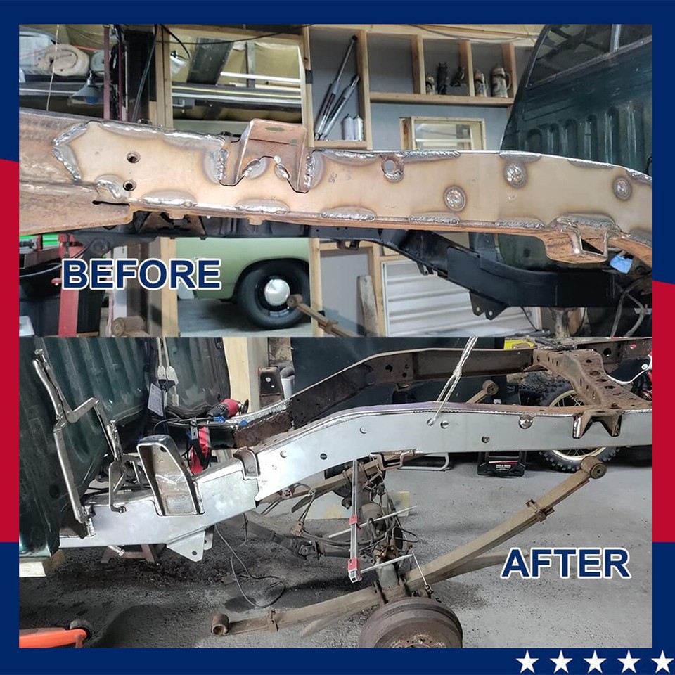 Mid Frame Rust Repair kit & Frame Rust Repair Plate for 1996-2004 ...