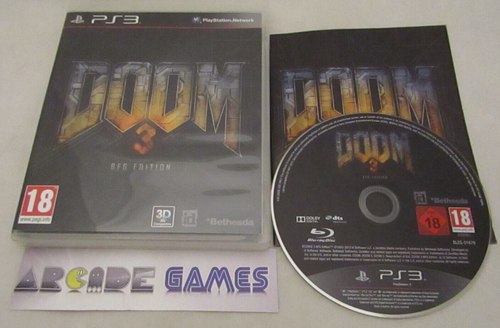 DOOM 3 BFG EDITION PS3 PLAYSTATION 3 PAL FR (vendeur pro) | eBay