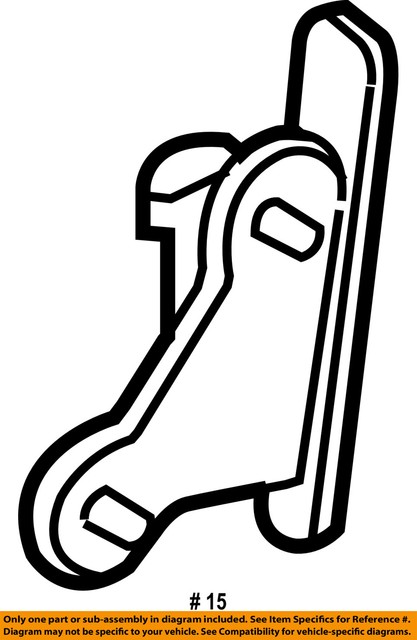 MERCEDES Mercedes-Benz OEM Lock Hardware-rear Door-lower Hinge Right ...