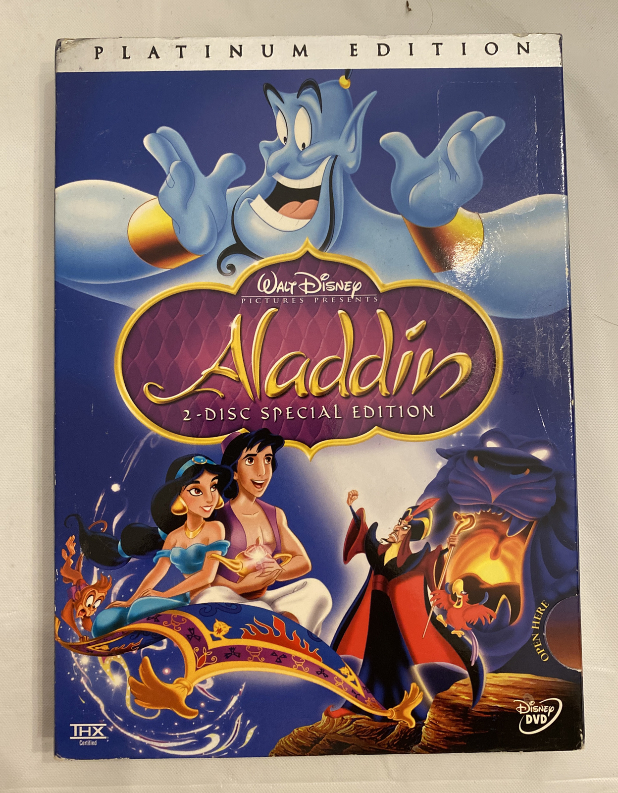 Aladdin (DVD, 2004, 2-Disc Set, Platinum Edition) With Slipcover | eBay