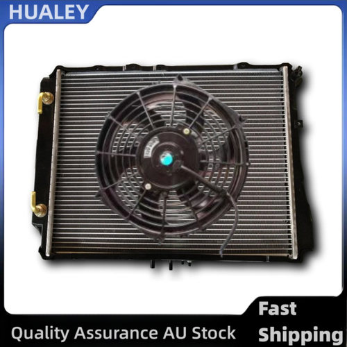 Radiator+Fan for Toyota Hiace RZH LZH 4Cyl 2.4L 1989-2005 W/Neck Pipe ...