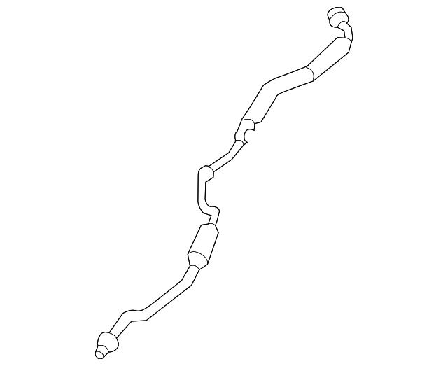 Genuine Nissan 2015-2020 Pathfinder Front AC High Pressure Pipe Line ...