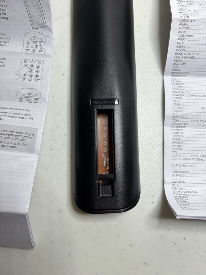 RCA RCR3273N Universal Remote Control For 3 Devices | eBay