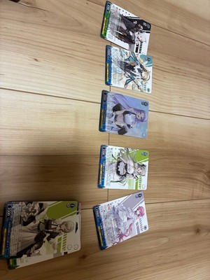 Weiss Schwarz NIKKE Card Set 4 Packs Sealed Opened Condition | eBay
