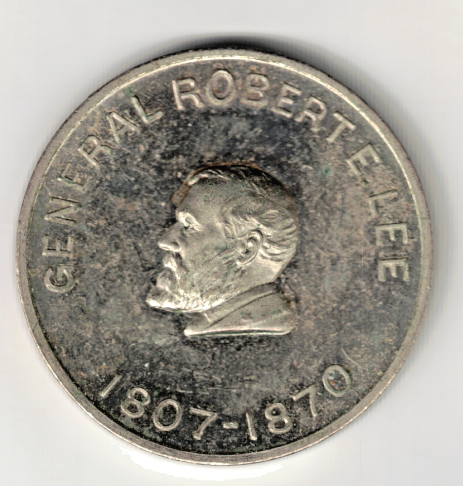 General Robert E. Lee So-Calle Half Dollar Coin 1807-1870 Confederate ...