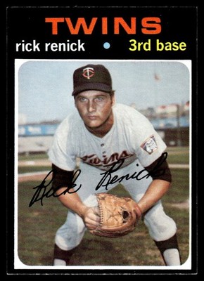 1971 Topps Rick Renick Minnesota Twins #694 | eBay